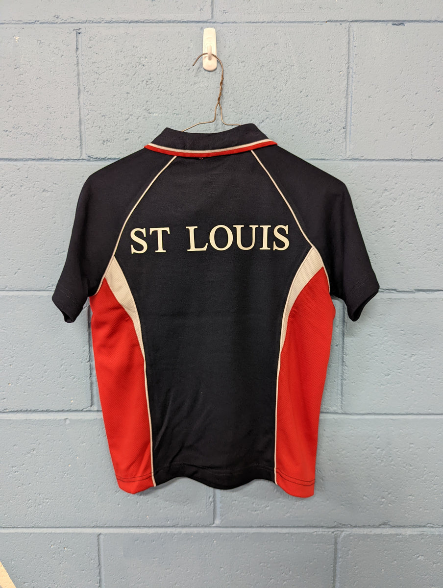 Short Sleeve Red School Polo – St Louis Uniform Shop